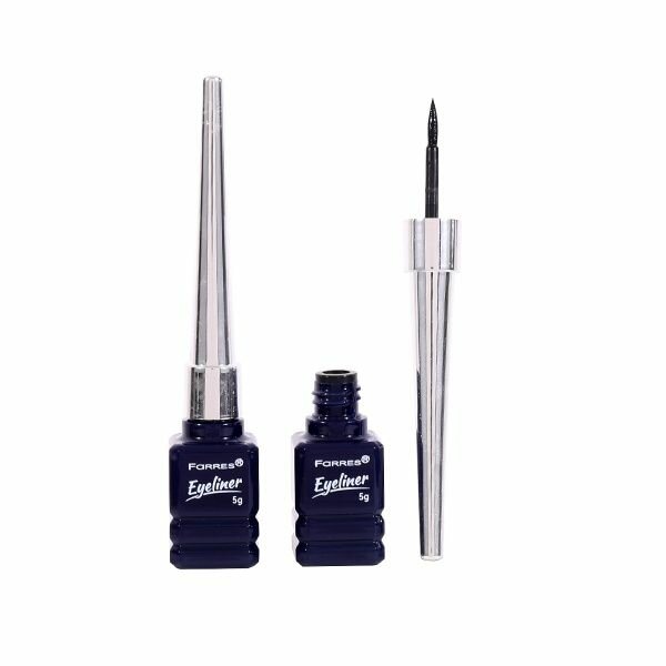 Подводка для глаз FARRES "Queen s", с длинным фетровым аппликатором