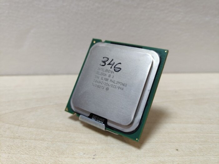 Процессор LGA775 Celeron D 346 SL9BR 3.06 ГГц