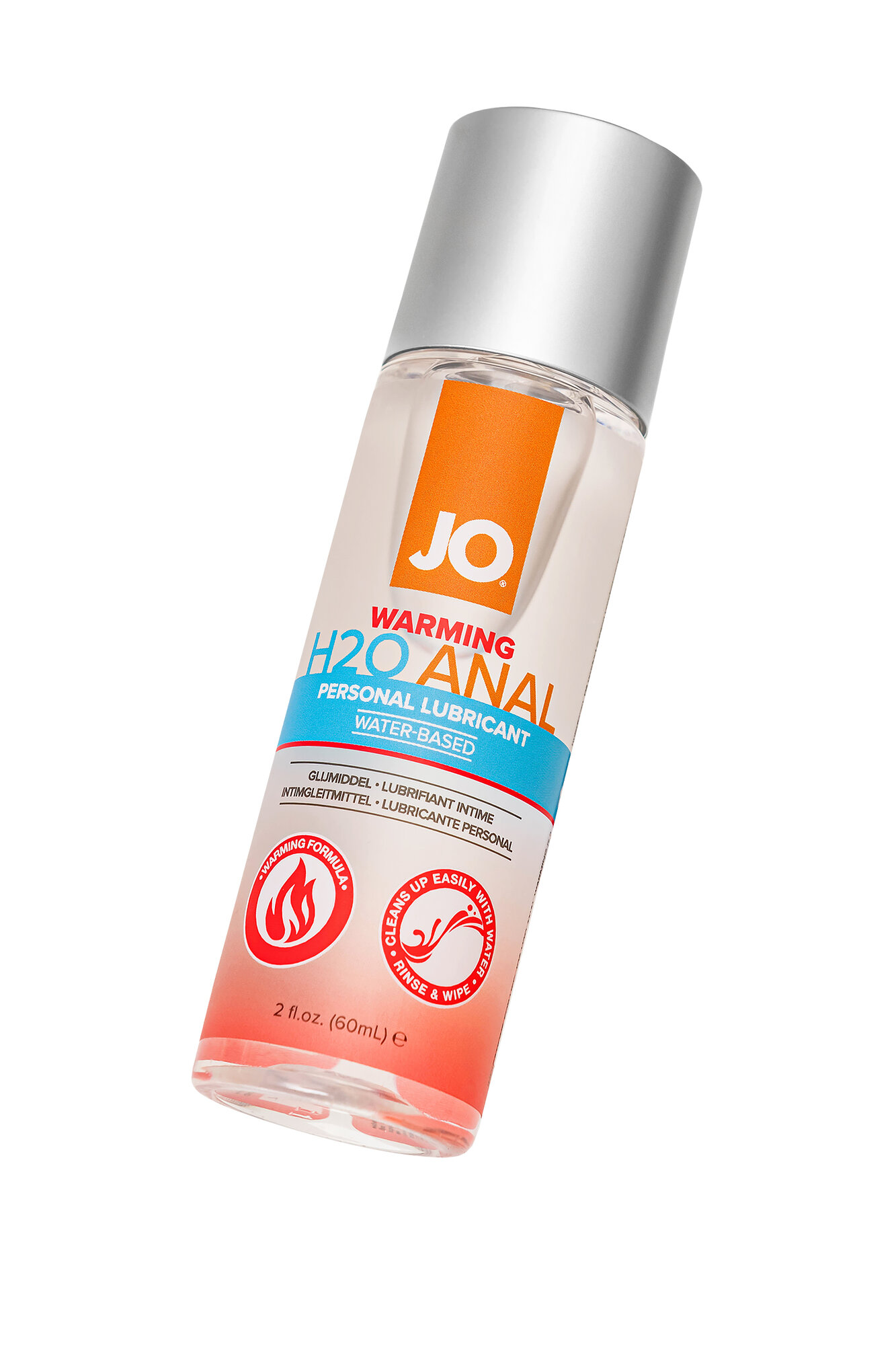 Анальный согревающий лубрикант на водной основе / System Jo Anal H2O Warming - 60 мл