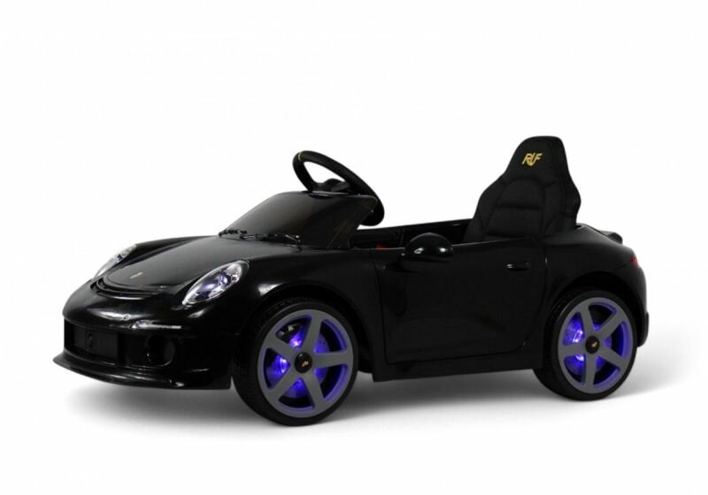 Другие электромобили Rivertoys Детский электромобиль Porsche 911 RUF (A444AA) черный