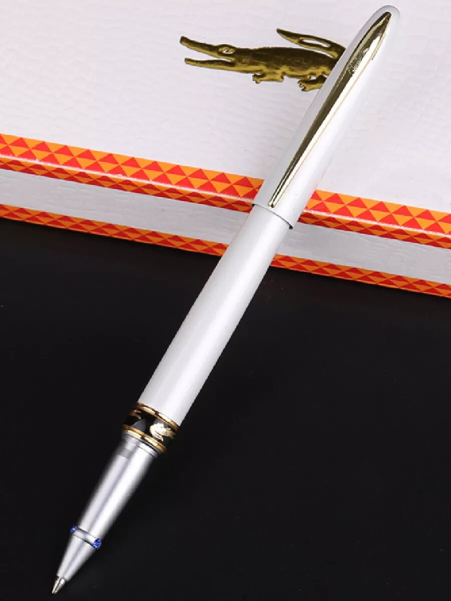 Ручка подарочная женская шариковая белая