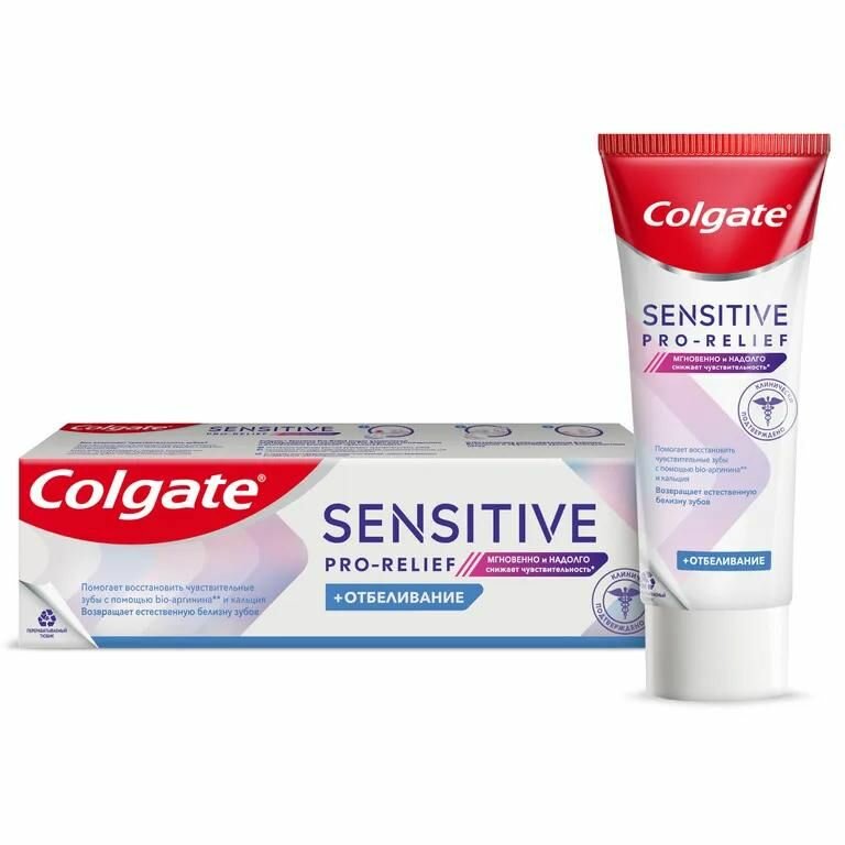 Зубная паста Colgate Sensitive Pro-Relief, Отбеливание, 75 мл
