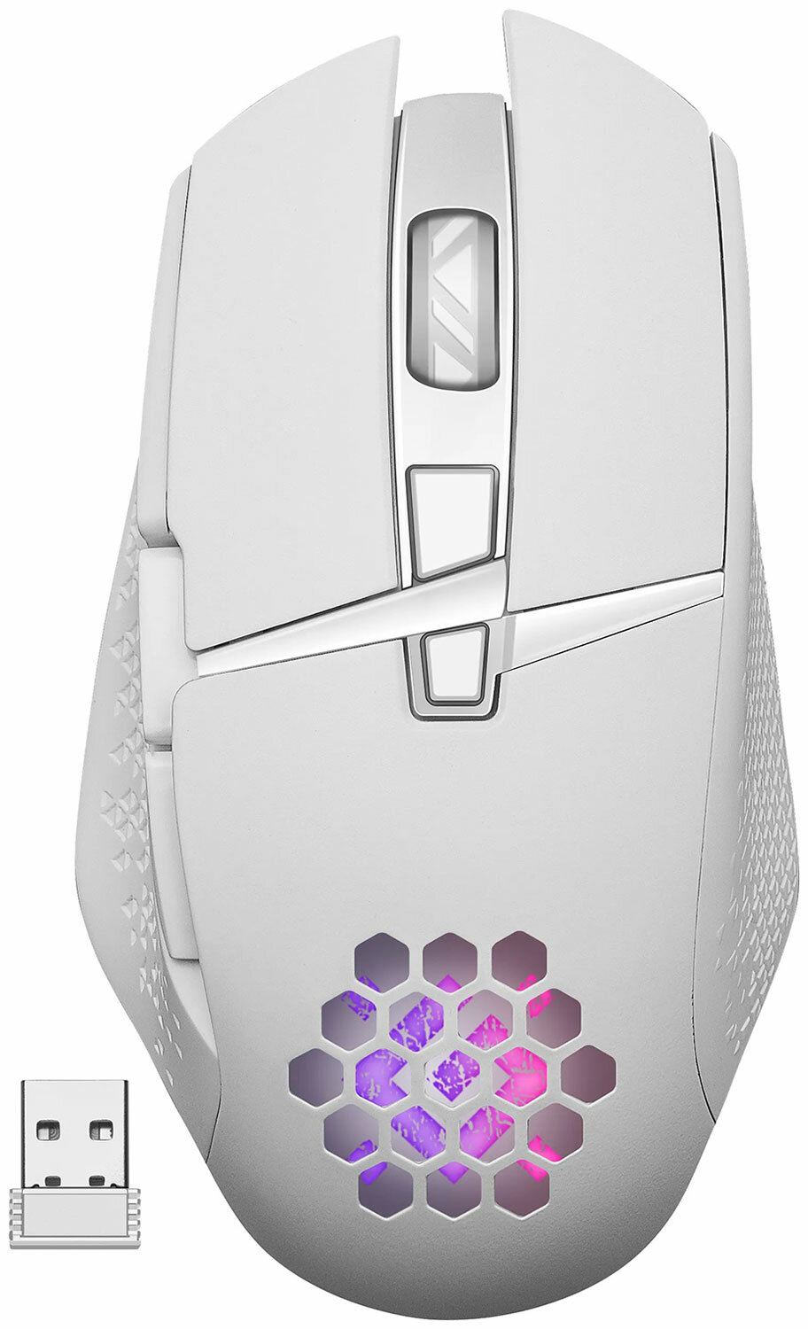 Беспроводная игровая мышь Defender Glory GM-514, белый