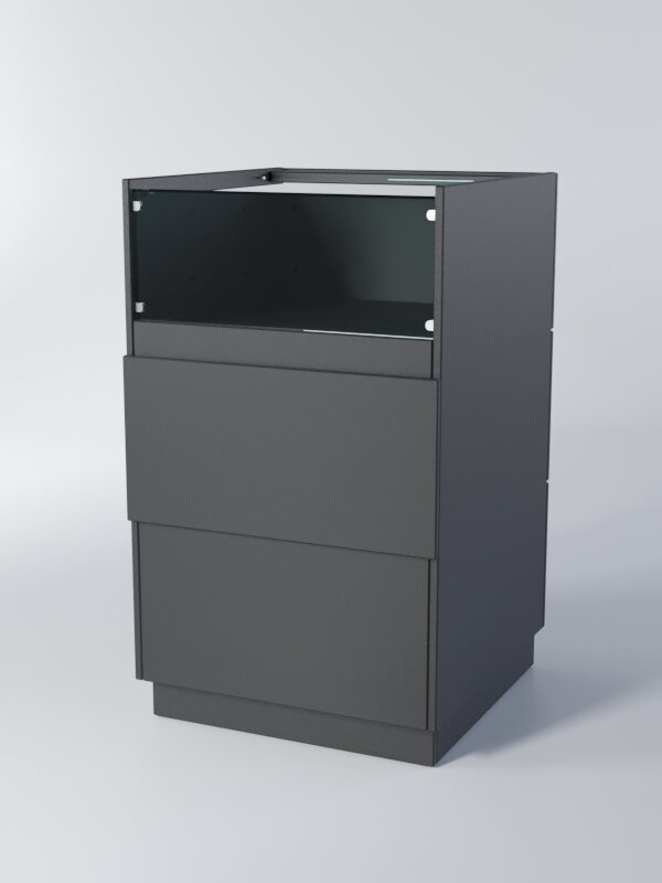 Прилавок "рона" №5-600мм, Черный. Производитель товара - компания Westcom.