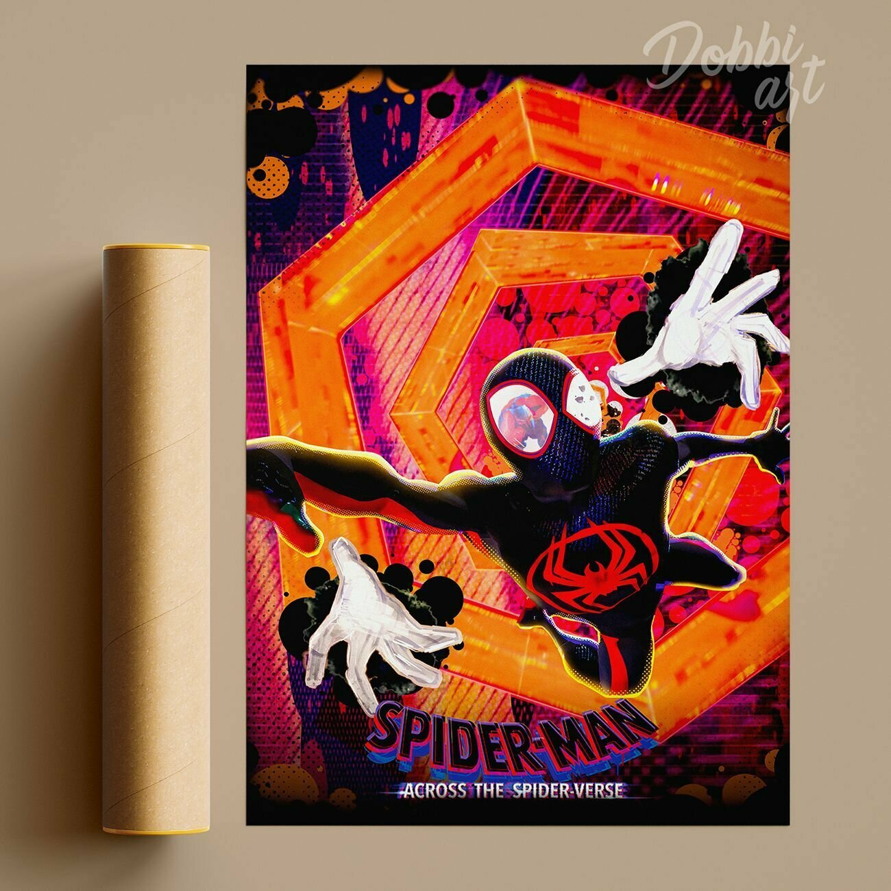 Постер Человек паук 50х70 см без рамы/ Марвел, Человек Паук, Питер Паркер/ Плакат для интерьера, в подарок