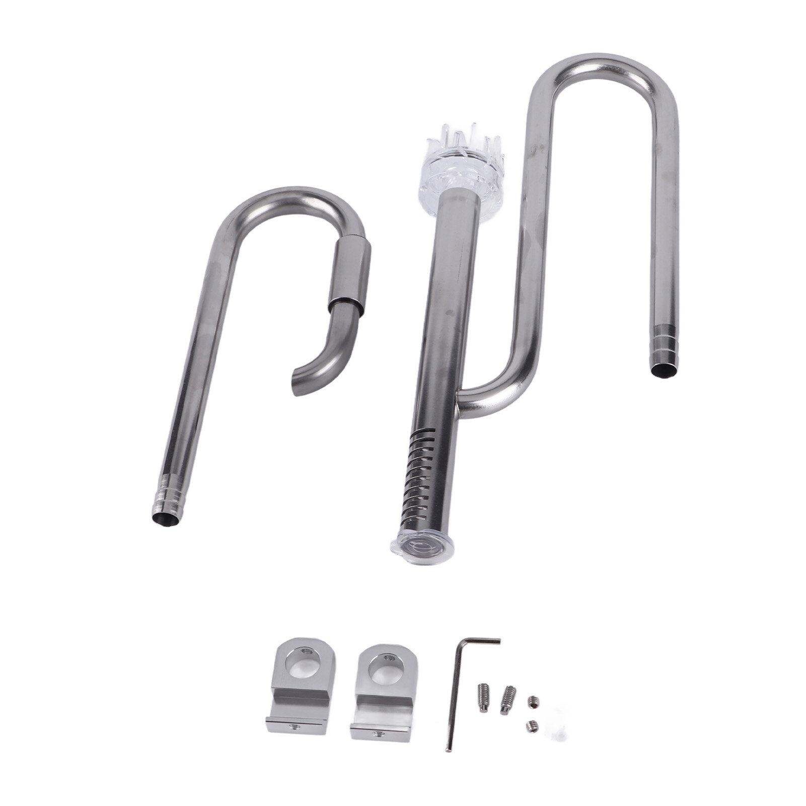 Рыбная бак из нержавеющей стали Поверхностная скиммером приток аквариума и оттока