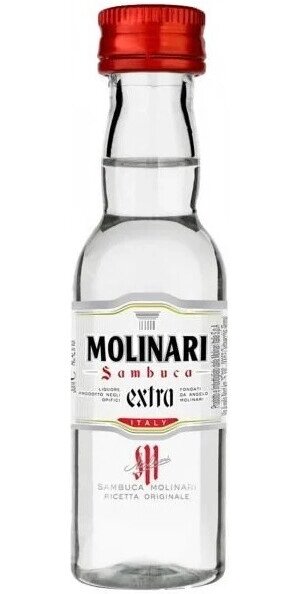 Ликер "Molinari" Sambuca Extra, 30 мл