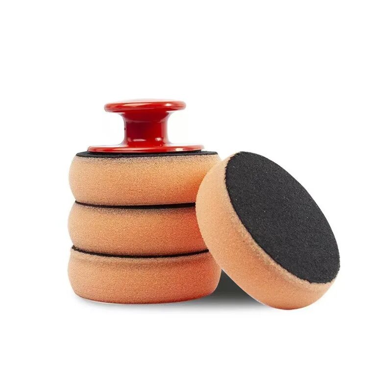 Супервпитывающая губка для мытья автомобиля с ручкой-карандашом для полировки и нанесения воска, идеально подходит для чистки и обслуживания