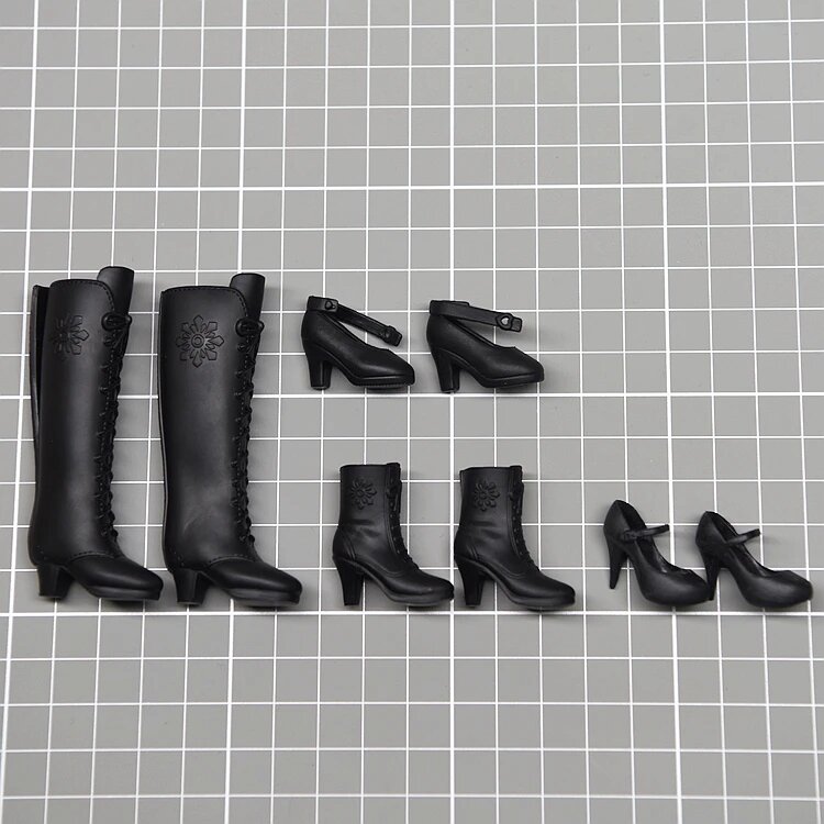 Туфли для кукол 1/6 Blythe Xinyi BB FR Черный, 21