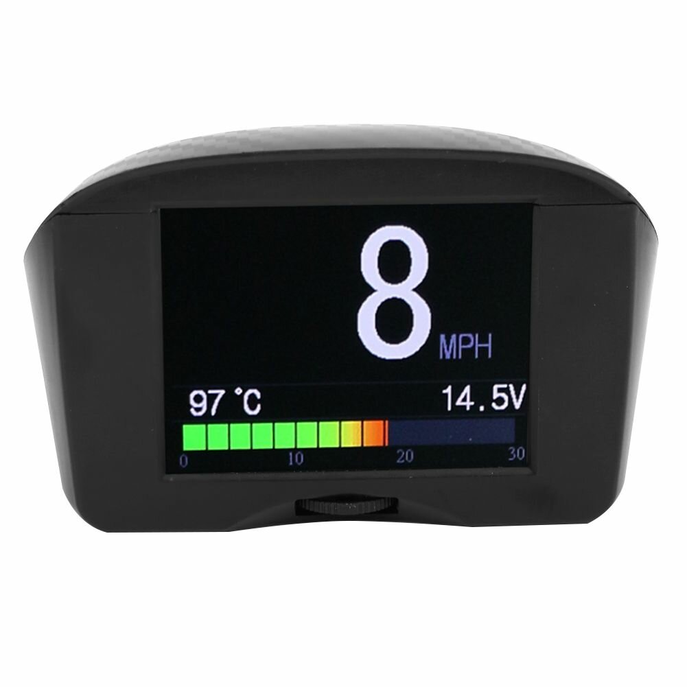 Многофункциональный HUD дисплей X50 Plus на лобовое стекло, OBD цифровой датчик напряжения и температуры