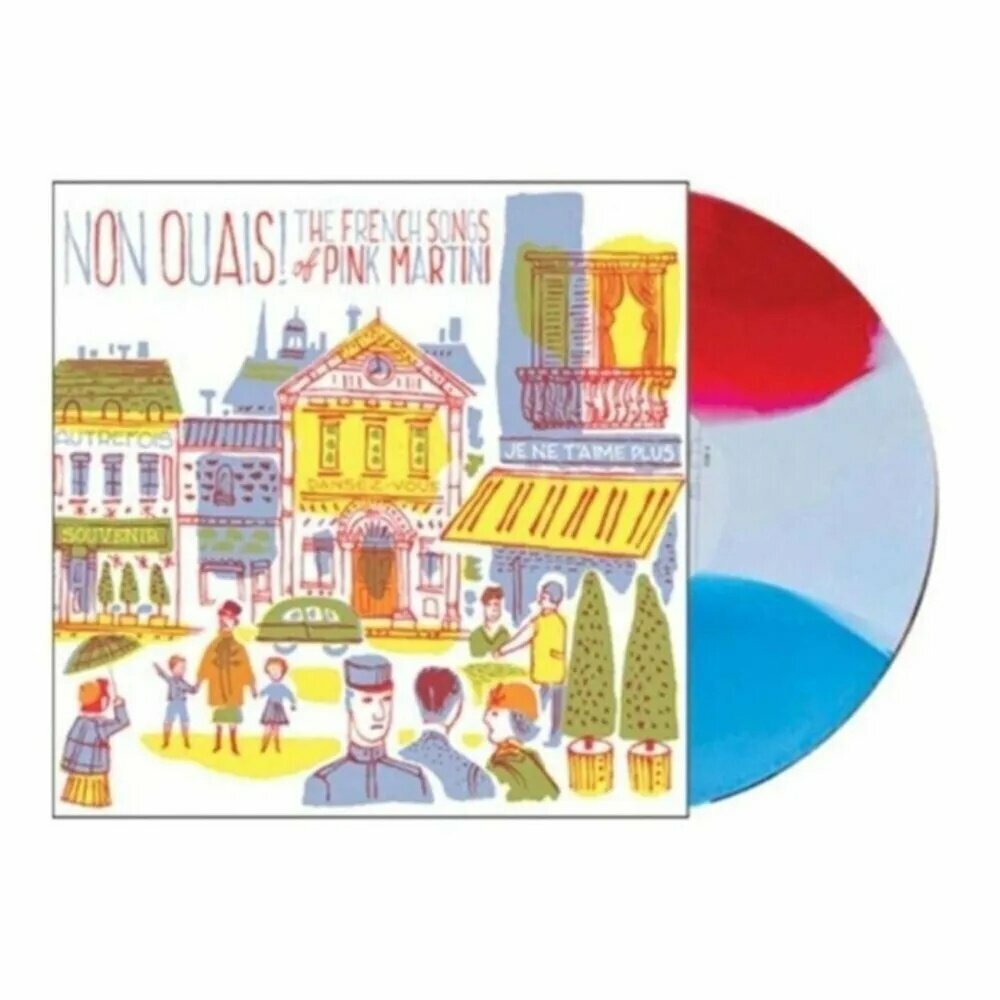 Виниловая Пластинка Pink Martini - Non Ouais! The French Songs Of Pink Martini Vinyl, Compilation, Tri-Colored,
