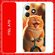 Силиконовый чехол на Itel A70 / Ител А70 с принтом "Кот на велике"