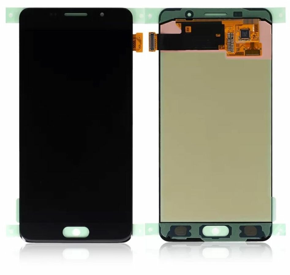 Дисплей (матрица + тачскрин) для смартфона Samsung Galaxy A5 (2016) SM-A510F черный (OLED)