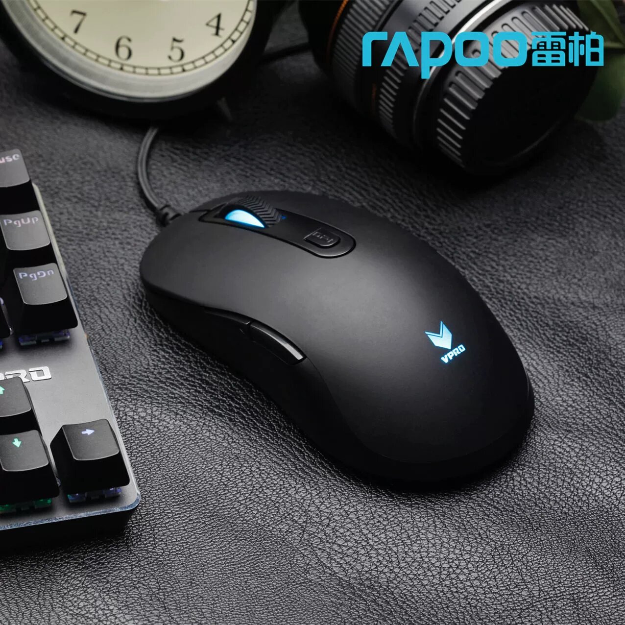 Механическая мышь для киберспорта Rapoo V22s, проводная вспомогательная мышь для курицы, плеераUnknown's Battlegrounds,
