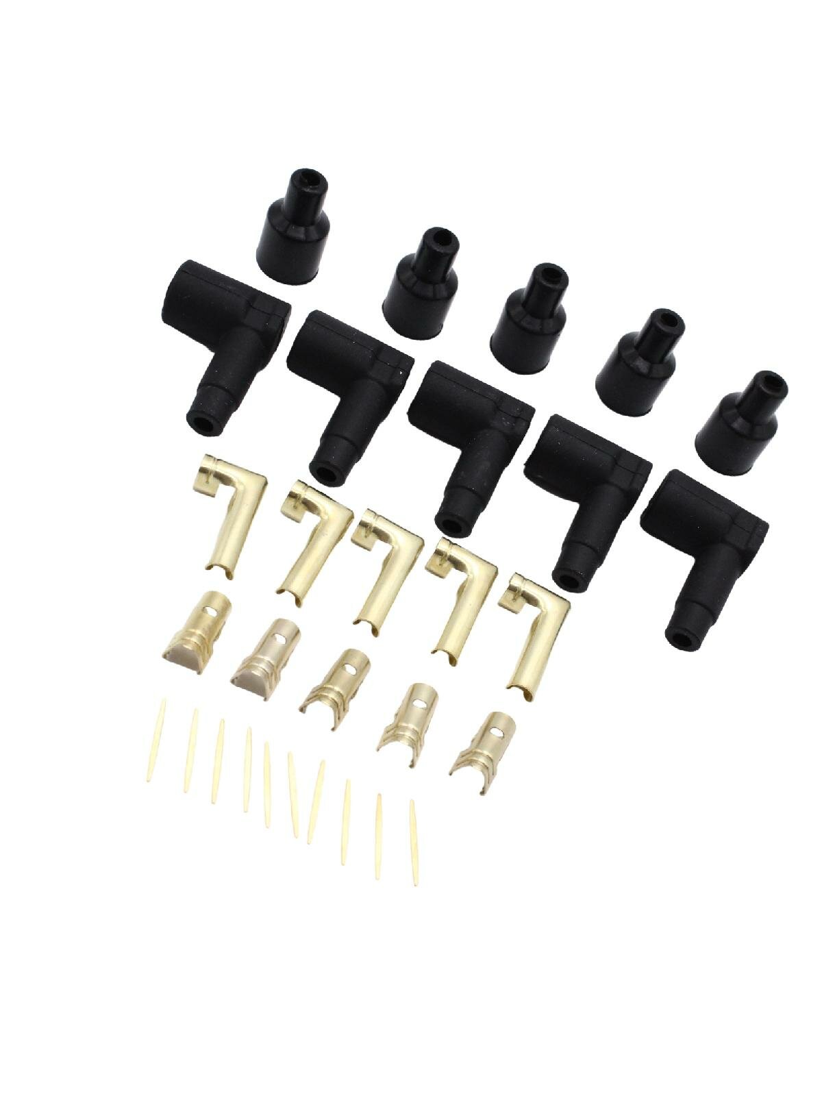 Высоковольтный провод зажигания, обшитый 90-градусной резиновой вилкой катушки зажигания