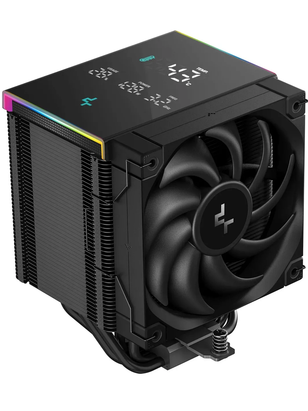 Кулер для процессора DeepCool AK500 Digital Pro Black (All sockets, PWM)