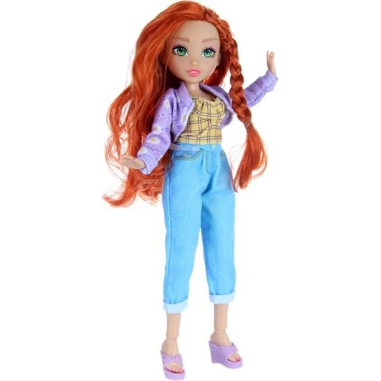 Кукла Veld CO 135637 Роуз с косичкой 29 см