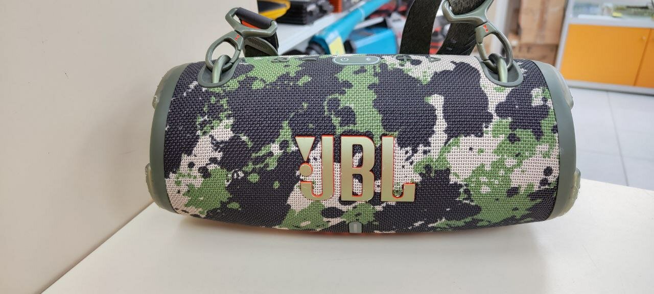Портативная колонка JBL Xtreme 4, камуфляж, влагозащищённая, 24 часа работы, Bluetooth 5.3 Б/У Уценка