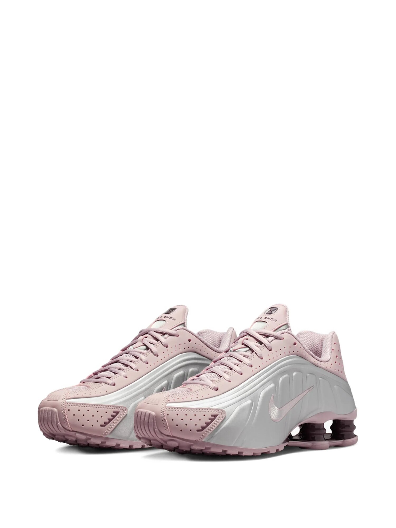 Кроссовки NIKE Shox R4, размер 8.5 US, pink — фото 1