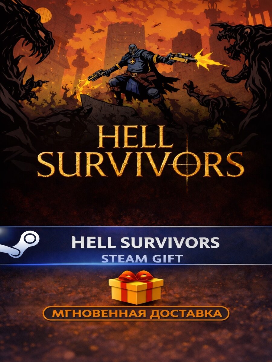 Игра Hell Survivors для STEAM ПК (PC) | Страна активации - Кувейт | Подарком на Ваш аккаунт | Автовыдача