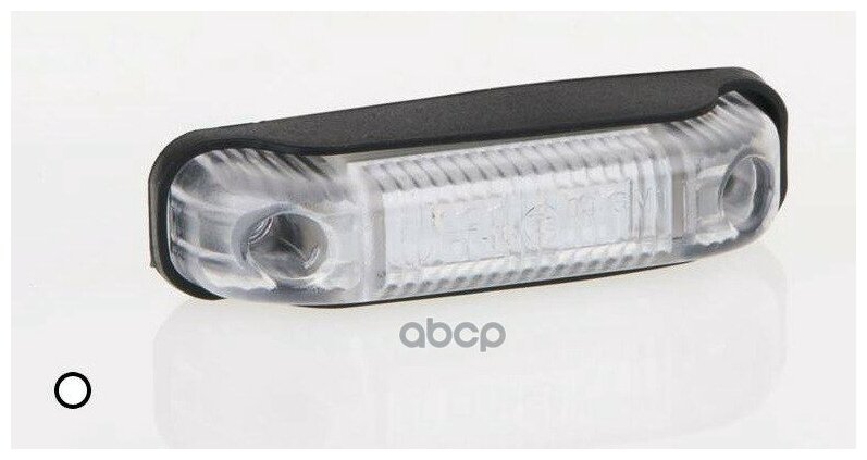 Фонарь габаритный! белый LED, 80х18 с проводом 0,5м Universal Fristom арт. FT013BLED