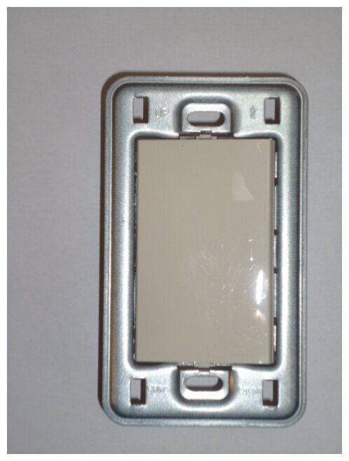 Anam Legrand Zunis Бежевый Выключатель 1-клавишный