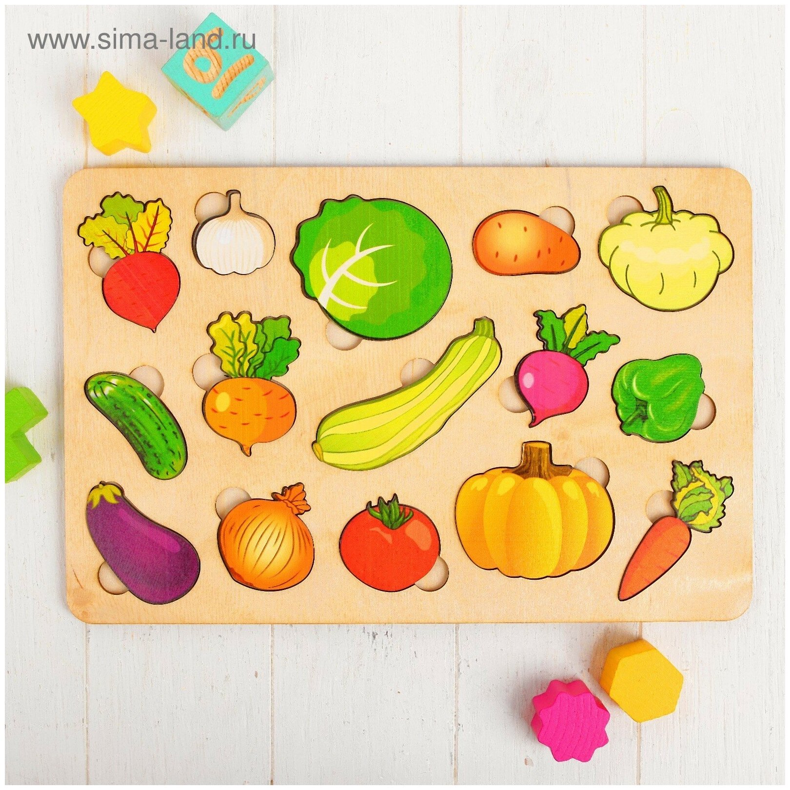 Рамка-вкладыш «Большие овощи»