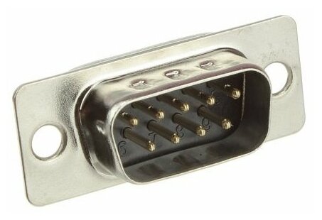 Разъем DS09PWZT D-SUB 9pin папа