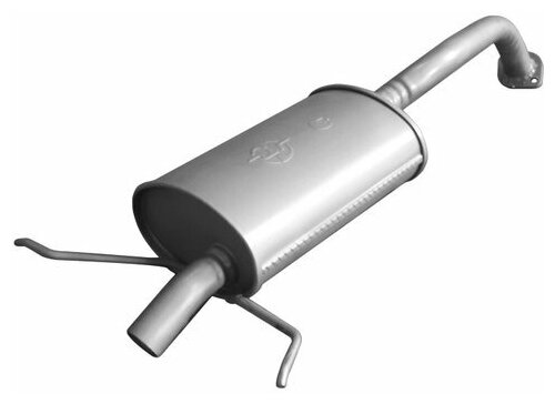 Глушитель основной CHEVROLET Lacetti 04-> Ижорский глушитель 136394 Ижорский глушитель арт. 136394