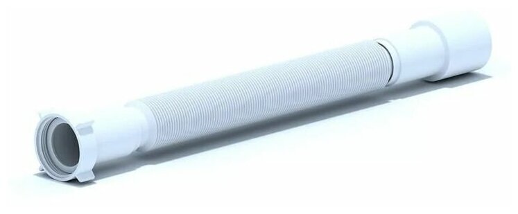 Гибкая гофрированная труба АНИ пласт 1 1/2"*40 1325мм удлиненная К114 L495-1325мм