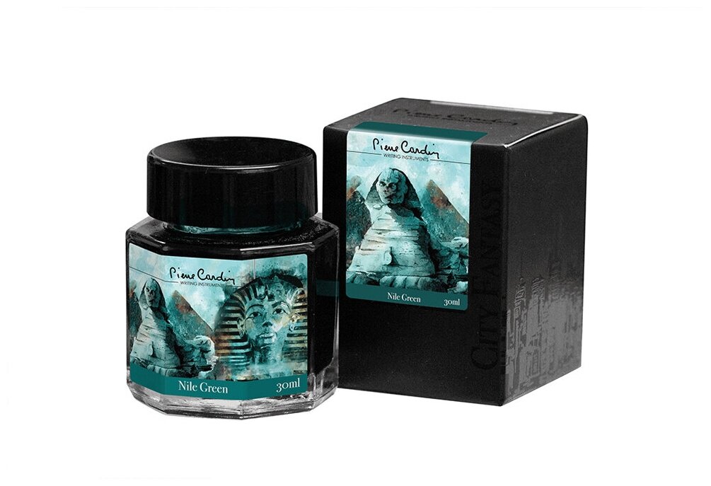Чернила (флакон) Pierre Cardin 30 мл, зеленые, PC332-S1