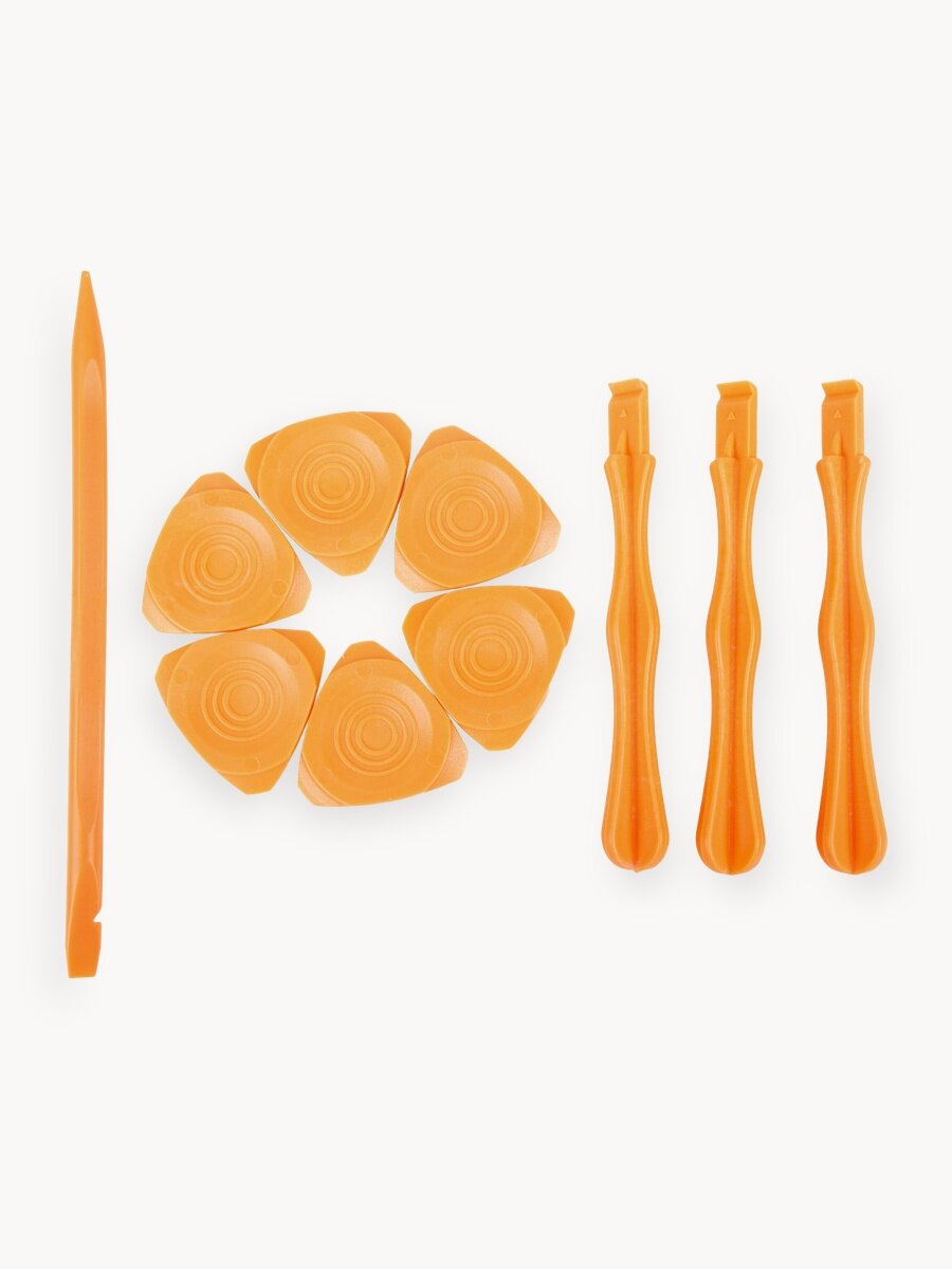 Набор инструментов REXANT, для вскрытия экранов, ABS-пластик, оранжевый