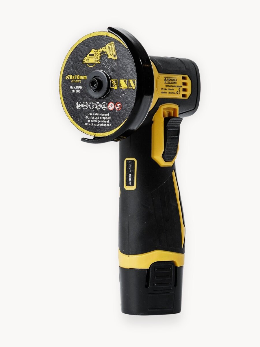 Мини болгарка аккумуляторная / Мини УШМ аккумуляторная 76 мм, Remtools