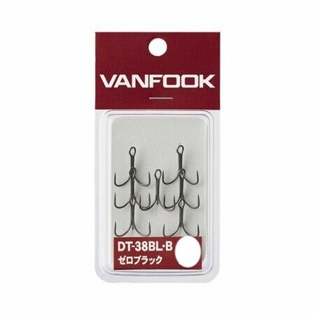 Крючок Vanfook тройной DT-38BLB Fusso Black #10