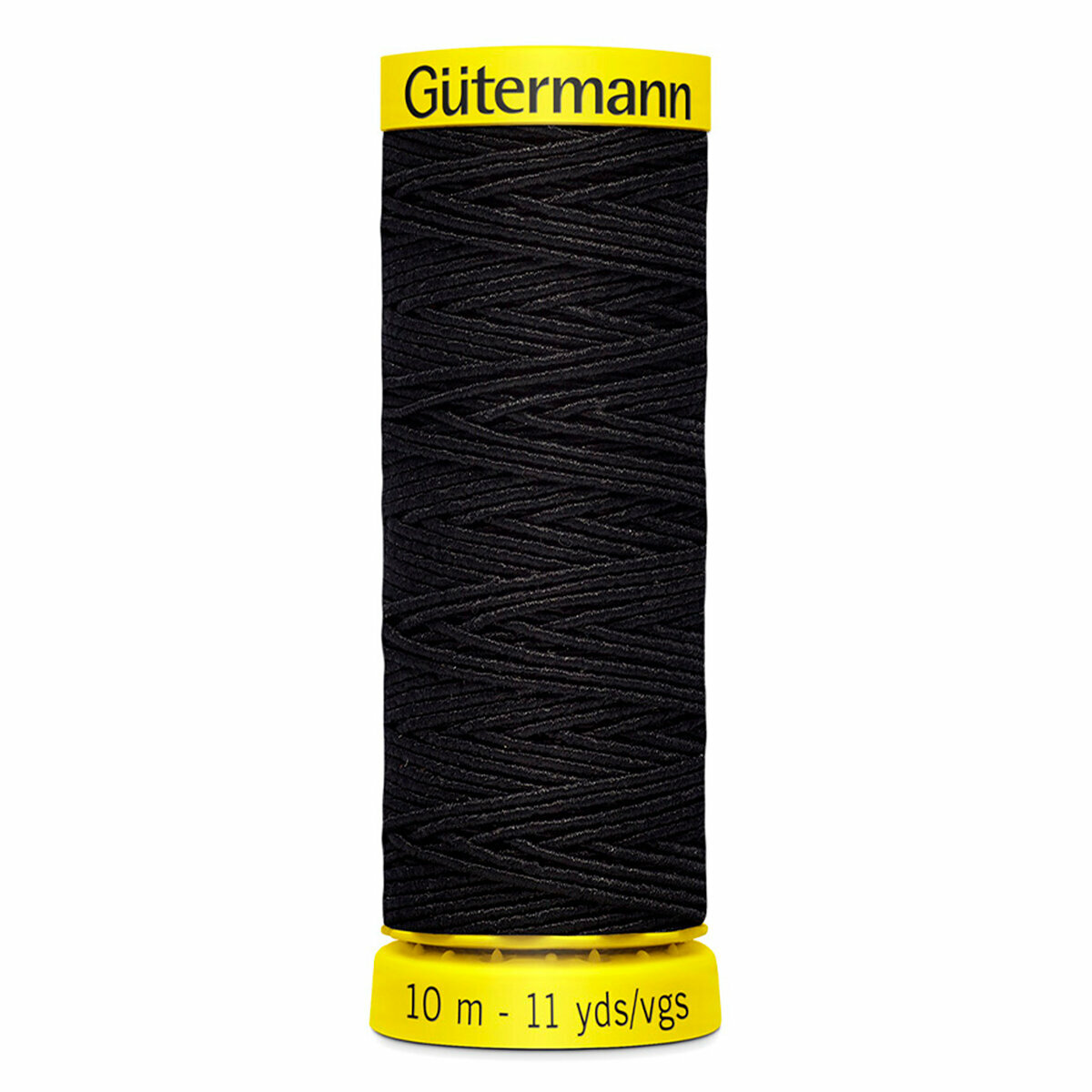 Нить эластичная Gutermann Elastic №15, 10 м, для сборок и рюшей (64% полиэстер, 36% полиуретан) 744557 (5262), 5 шт