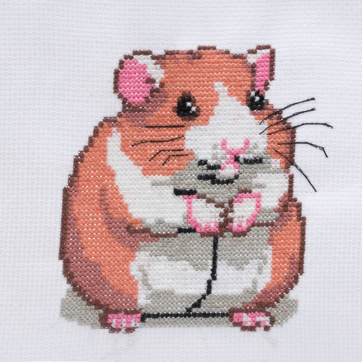 279 Набор для вышивания крестом Hobby & Pro Kids 'Хома' 19*18см