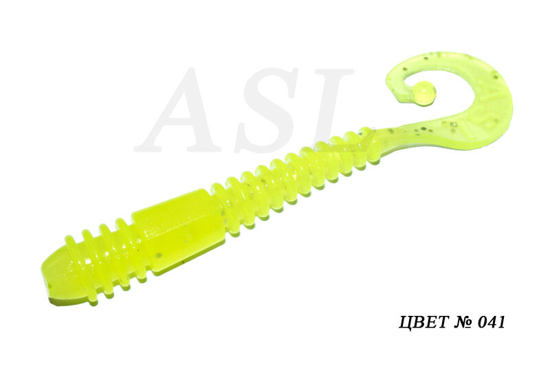 Силиконовая приманка ASL "Джим" цвет №041, L-5см (2"), 12шт/уп