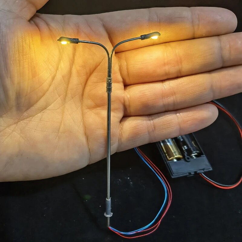 FunTrying модельные лампы 1:87 HO теплый белый свет 3В 10PCS