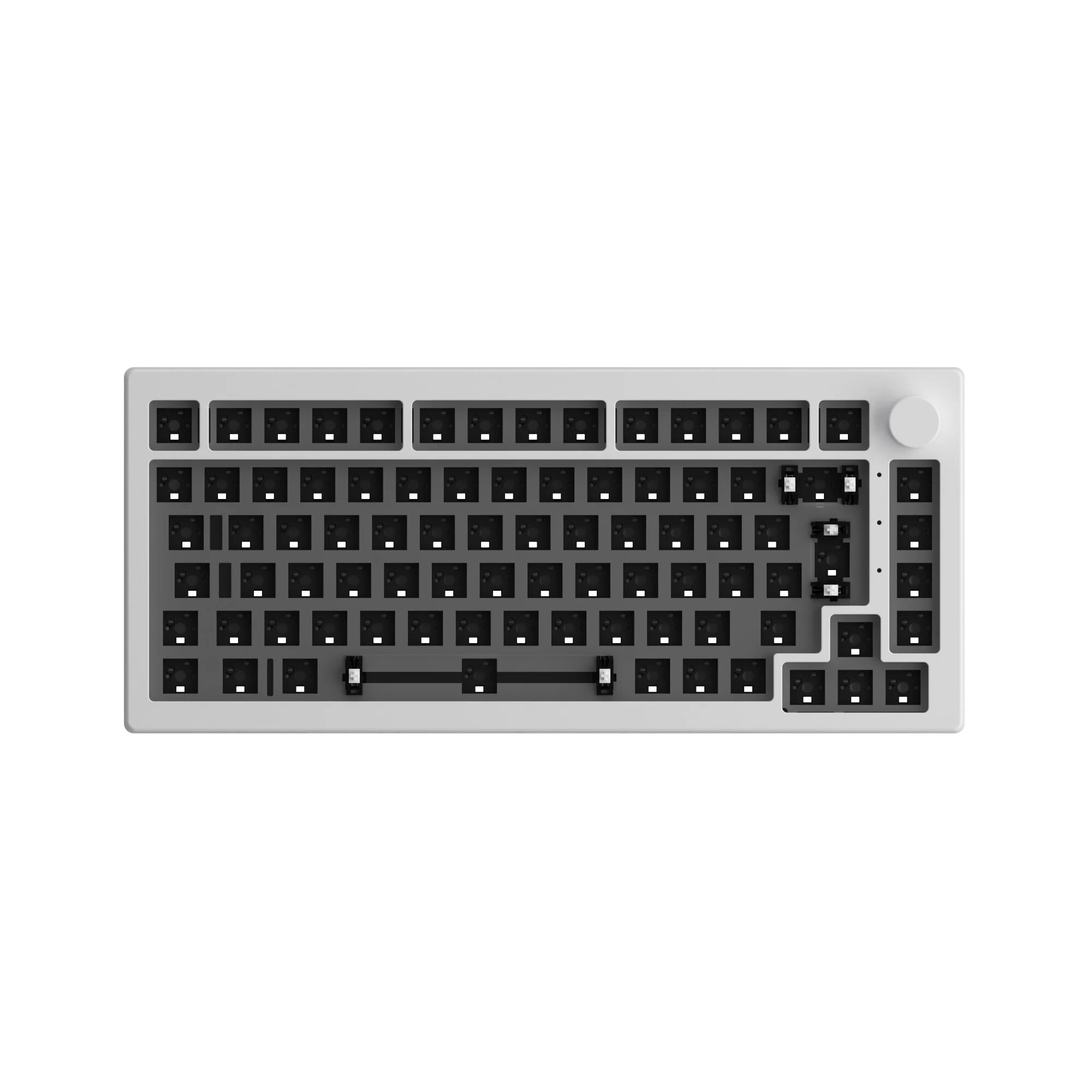 AKKO 5075B VIA Kit 75% RGB механическая игровая клавиатура ISO White
