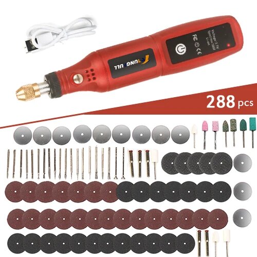 Беспроводная мини-дрель LANXSTAR Red B 288шт