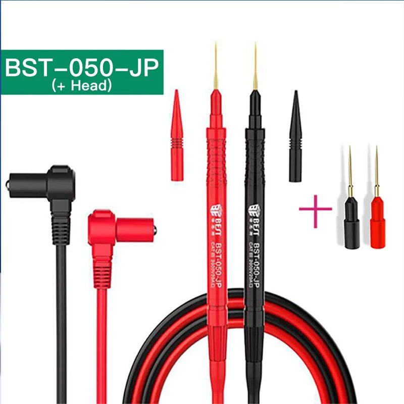 Щупы щупы BST-050-JP, набор, красный и черный