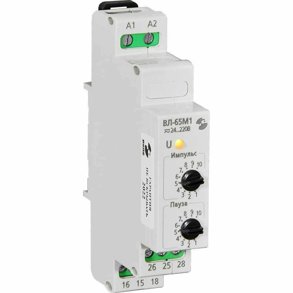 Реле и Автоматика Реле времени ВЛ-65М1 0,1с.30ч, 24.220В 50Гц /пост A8222-34125889