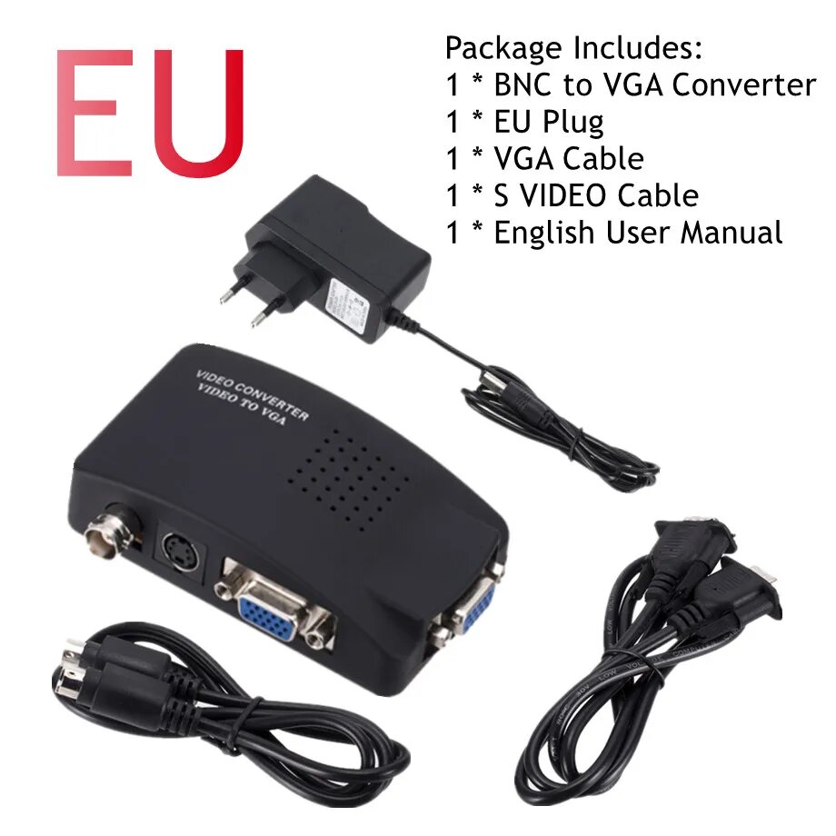 Grwibeou BNC VGA Конвертер EU