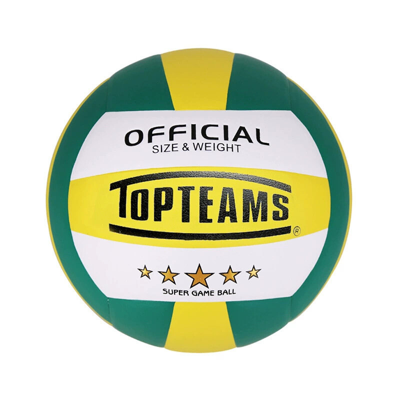 Мягкий волейбольный мяч № 5, наклейка для машины, волейбол для сдачи вступительного экзамена в среднюю школу, соревнование для студентов, специальный пляжный волейбольный мяч № 5, надувной волейбольный мяч