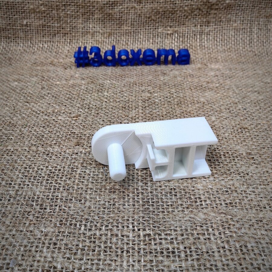 Крепление дверцы душевой кабины верхнее - 2шт.