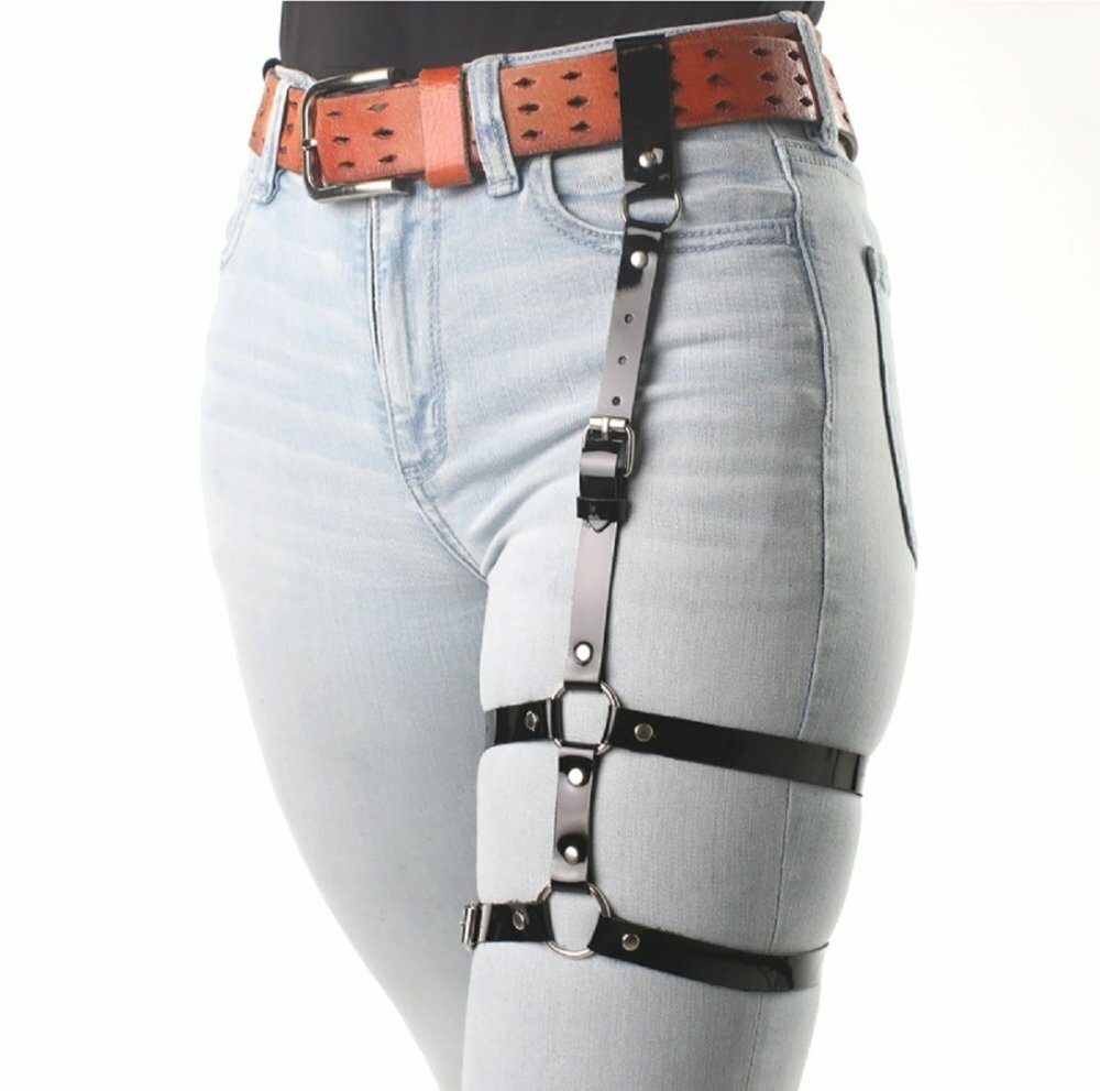 Гартера Селена для ремня Sitabella кожаная 42-48