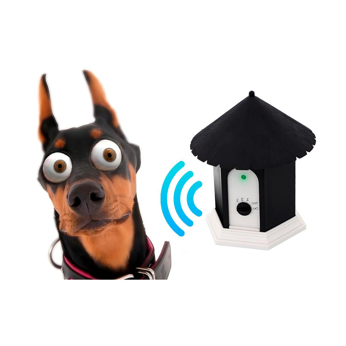 Антилай ультразвуковой стационарный AU10 SAW (RUS) (S28038LU) (антигав / антилай для собаки, ультразвуковой анти лай / антилай стационарный).