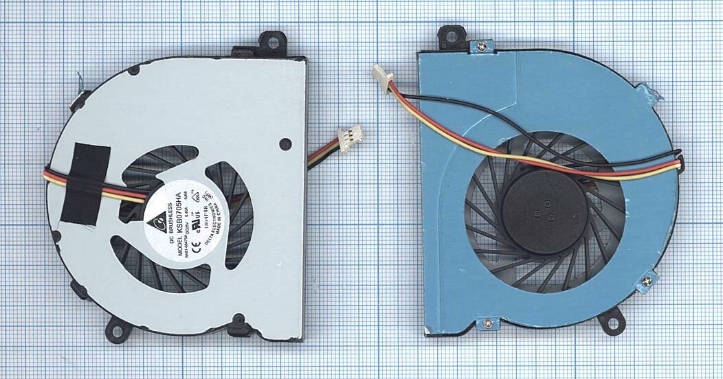 Вентилятор (кулер) для ноутбука Dell Inspiron 14M, 15M, 15R, 5542, 5543, 5545, 5547, 3 pins