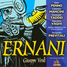 Компакт-Диски, Cetra, Warner Music Italy, FERNANDO PREVITALI - Verdi: Ernani (2CD)