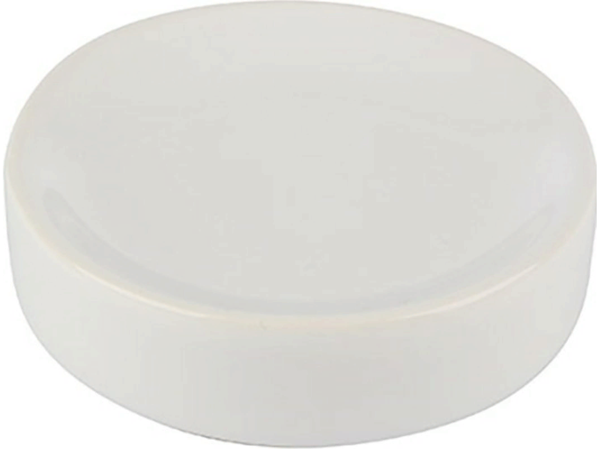 Мыльница Рыжий кот Классика круглая настольная керамическая белая 10.3x10.3x2.5см / держатель для мыла / аксессуары для ванной и кухни